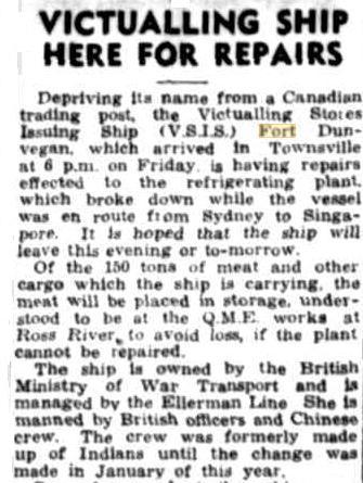 RFA Fort Dunvegan - Historical RFA