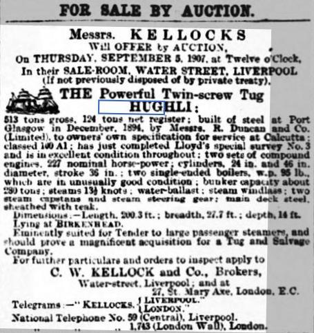 RFA Hughli | Historical RFA