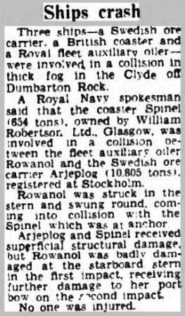 RFA Rowanol - Historical RFA