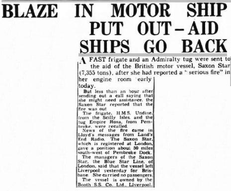 RFA Empire Rosa - Historical RFA