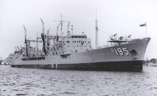 HMAS Supply’s First Commission | Historical RFA