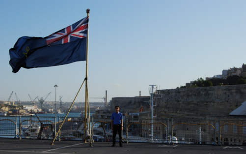 Historic visit to Malta - Historical RFA