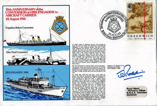 RFA Engadine - Stamps - Historical RFA