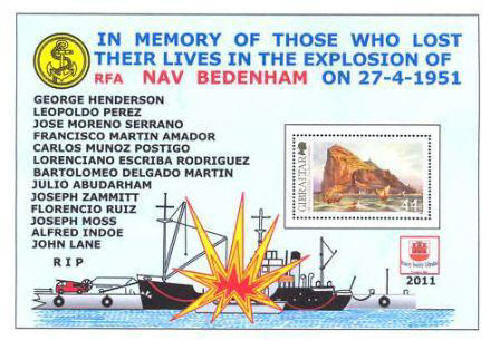 RFA Bedenham - Stamps - Historical RFA